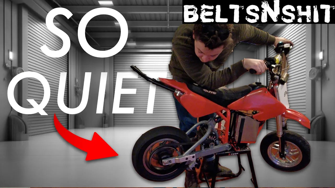 beltsNshit.com Razor Bike Belt Drive Conversion Kits